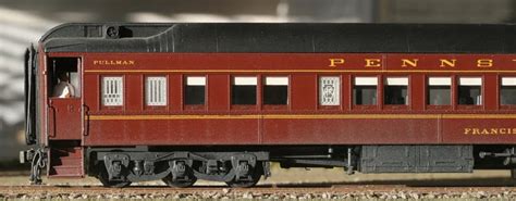 American Model Builders 355 Ho Scale Etched Nandw Window Branchline Coach