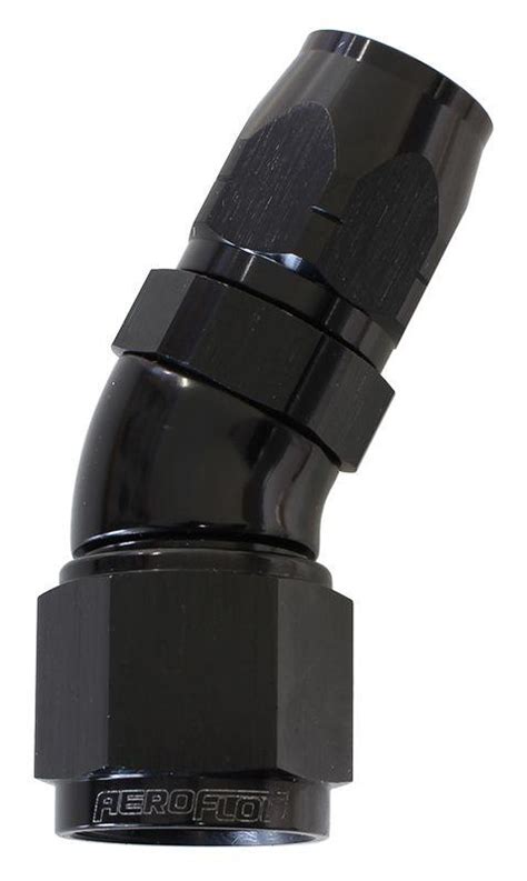 Aeroflow 550 Series Cutter Style One Piece Swivel 30° Stepped Hose End
