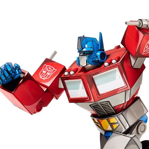 Numskull Transformers G1 Optimus Prime Statue And Transformers Nintendo