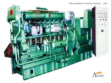 200kw Medium Speed Engine Driven Marine Hfo Diesel Generator Set