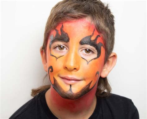 Maquillaje De Demonio Para Halloween Pequeocio
