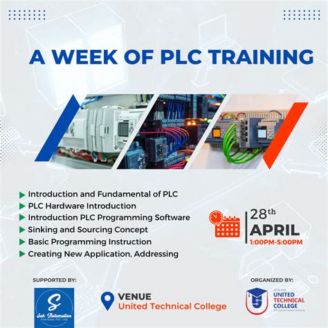 A Week Of Plc Programmable Logic Controller Training United Technical College
