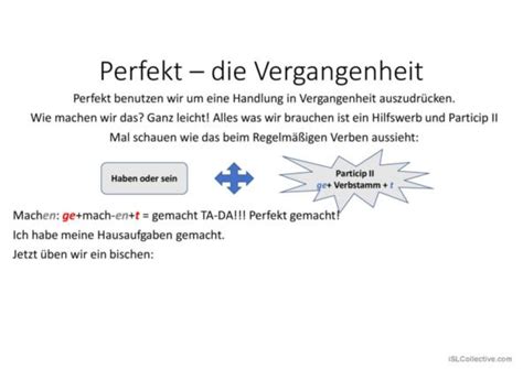 1 Perfekt English Esl Powerpoints