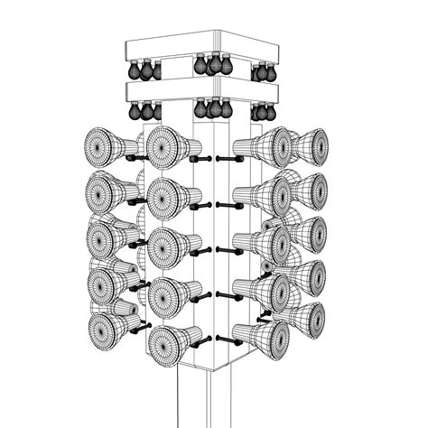 Drag Racing Christmas Tree Obj
