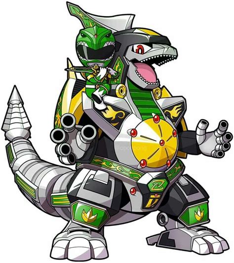 Green Ranger Dragonzord Wallpaper