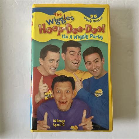 The Wiggles Hoop Dee Doo Its A Wiggly Party Vhs Tape 2006 Video Tape