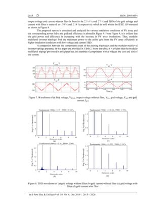 Grid Tied PV System Using Modular Multilevel Inverter PDF
