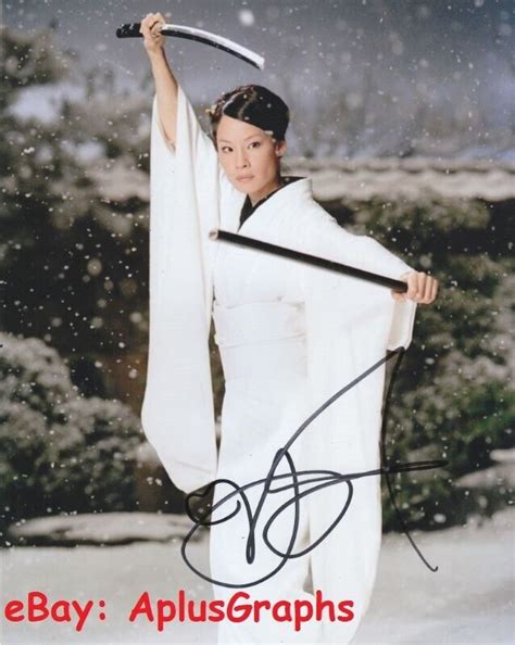 Lucy Liu Kill Bill Vol 1s O Ren Ishii Signed Ebay