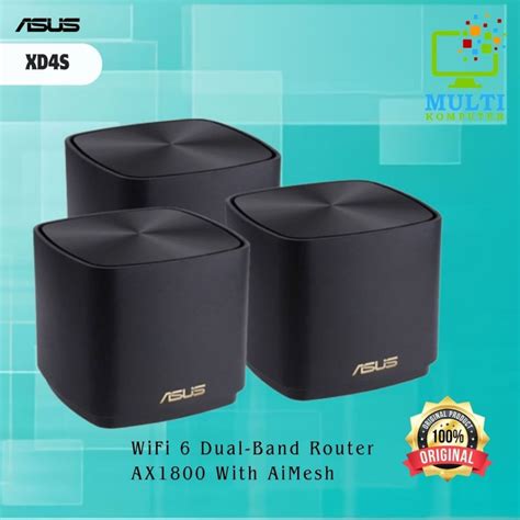 Jual Zenwifi Ax Asus Mini Xd S Ax Pack Zen Wifi Mesh Router Shopee Indonesia