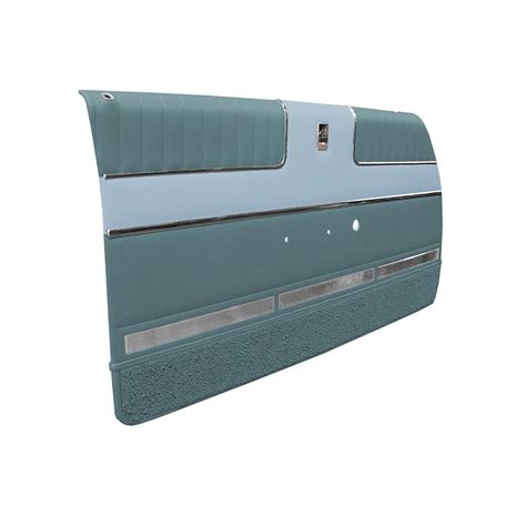 1963 Sport Fury Front Door Panels Pre Assembled Blue With Light