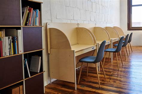 The Kerel A Library Table And Study Carrel In One Milder Furniture