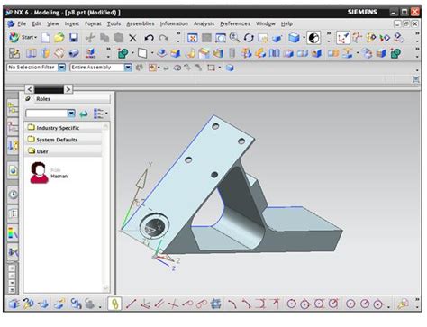 Activate Full View In Unigraphics NX 6 Unigraphics Siemens NX Tutorial