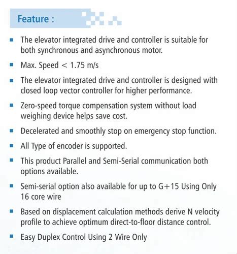 metal elevator integrated controller at ₹ 54500 piece in ahmedabad id