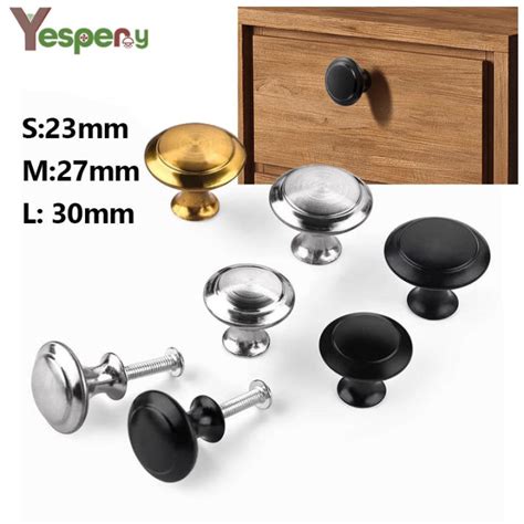 Yespery 14pcs Nordic Cabinet Knobs Stainless Steel Handles Kitchen Drawer Cabinet Door Pull