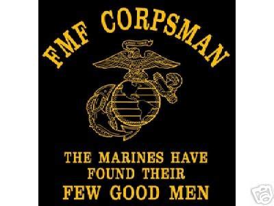 Marine Corps Fmf Corpsman Doc Usmc Shirt Navy Large 42329119