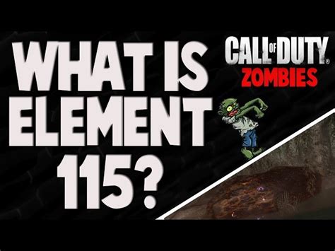 Element 115 Zombies Real
