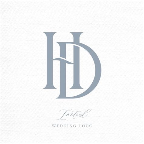 Premium Vector Hd Initial Wedding Logo Monogram