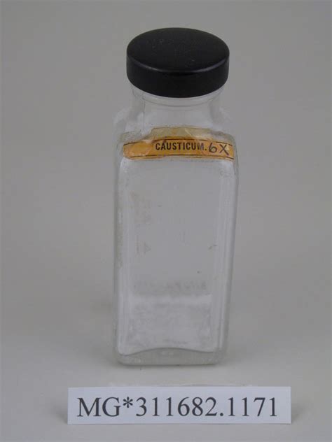 Causticum 6 X National Museum Of American History