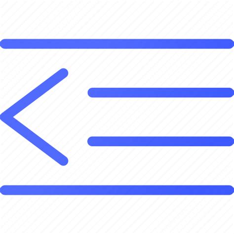 Decrease Indent Paragraph Text Icon Download On Iconfinder