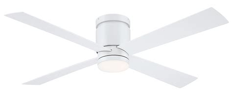 White Outdoor Ceiling Hugger Fan Shelly Lighting