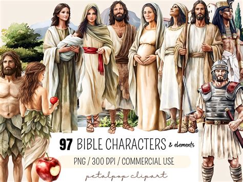 Bible Character Clipart Christian Png Images Bible Stories Christian Clipart Jesus Graphics