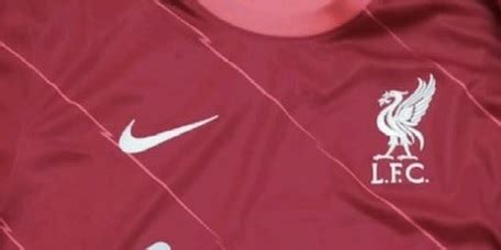 Image Liverpool Nike Home Kit For 202122 Leaked