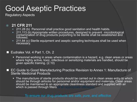 Principles Of Aseptic Processing Pptx Indoor Environmental Quality Home And Garden