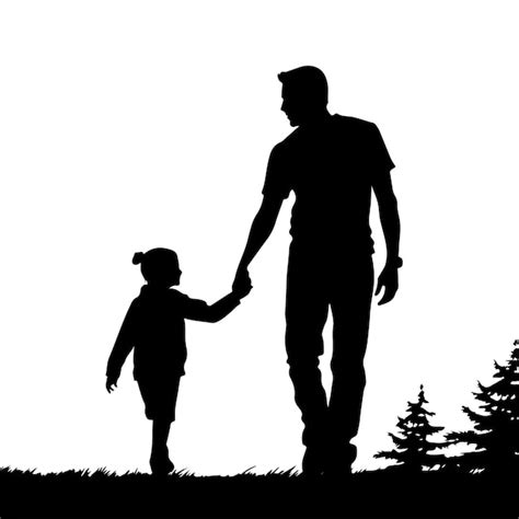 Premium Vector Father And Son