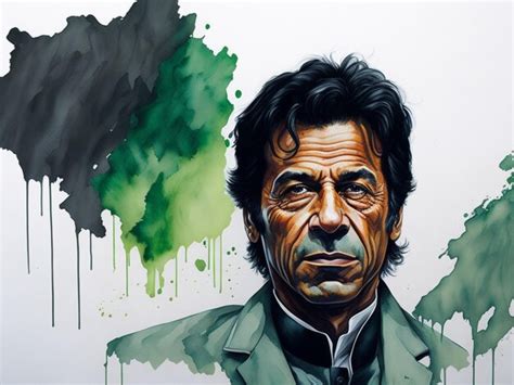 Premium Ai Image Imran Khan