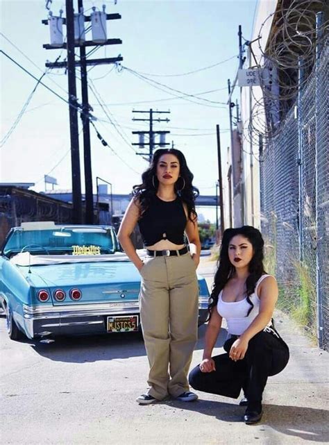 Young Latina Lowrider Girls