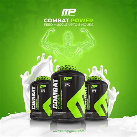 Protein Shake Product Social Media Ads On Behance Social Media