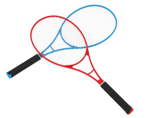 Racket Isolated On Background 3d Rendering Illustration 46345161 Png