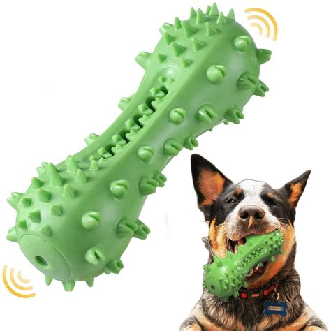 Eimeli Dog Toothbrush Chew Toy Teeth Cleaning Dental Care Bone Toys
