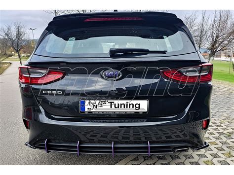 Kia Ceed Cd Iridium Rear Bumper Extension