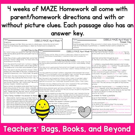 April 3rd Grade Dibels 8 Eoy Homework Practice Nonsense Words Orf