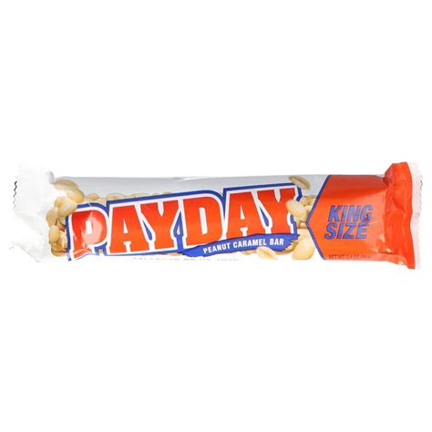 Payday King Size Peanuts And Caramel Nougat Bar Sweet Fusion
