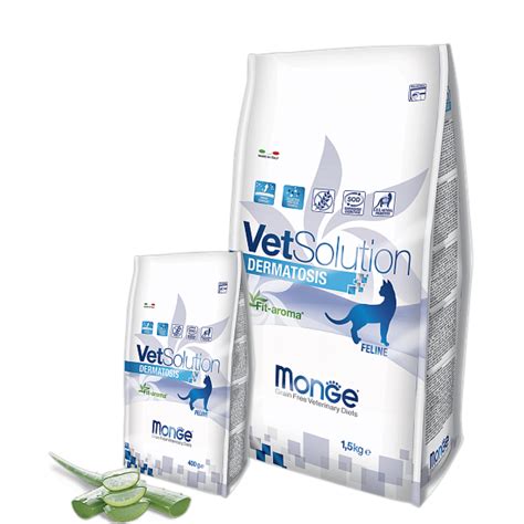Monge VetSolution Cat сухая диета Dermatosis купить в дискаунтере ...