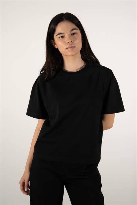 Boxy Cotton T Shirt Moanui