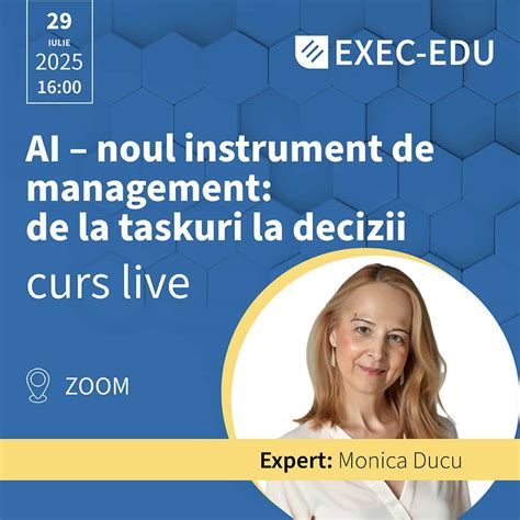 Ai Noul Instrument De Management De La Taskuri La Decizii Exec Edu