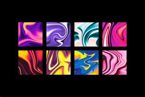 Download Fluid Gradient Background Textures Bundle