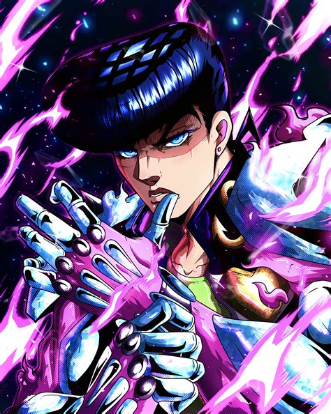 Noonvincent Crazy Diamond Higashikata Josuke Stand Jojo Diamond