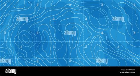 Topography Map Line Contour Territory Abstract Landscape Texture With
