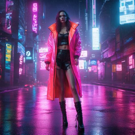 Entire Body Sexy Girl Translucent Coat Cyberpunk S By Phoenixbird5941