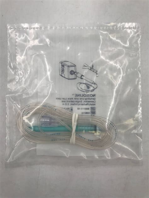 Masimo 108210 Nomoline Sampling Line With Male Luer Lock Connector X Gb Tech Usa