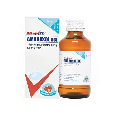 Ritemed Ambroxol 15mg5ml Pedia Syrup 60ml