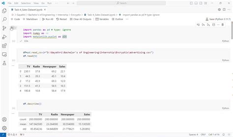 Gayathri Devi B On Linkedin Datascience Machinelearning Python Salesprediction Forecasting
