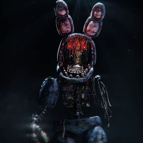 Pin Em Fnaf Personagens De Terror Toy Bonnie Desenho Animado Hora