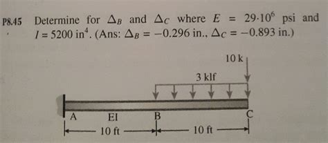 Solved Use Double Integration Method To Solve And Use