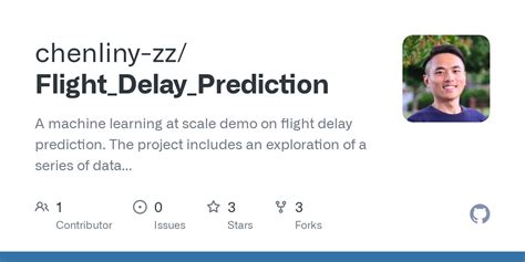 github chenliny zz flight delay prediction a machine learning at
