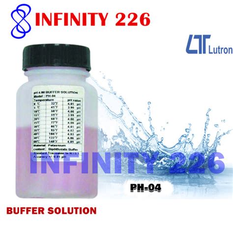 Jual Ph 4 Buffer Solution Lutron Ph 04 Jakarta Barat Infinity Store